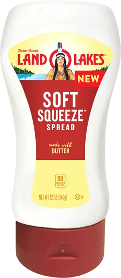 Land O Lakes Soft Squeeze Spread Made With Butter 12 Oz —