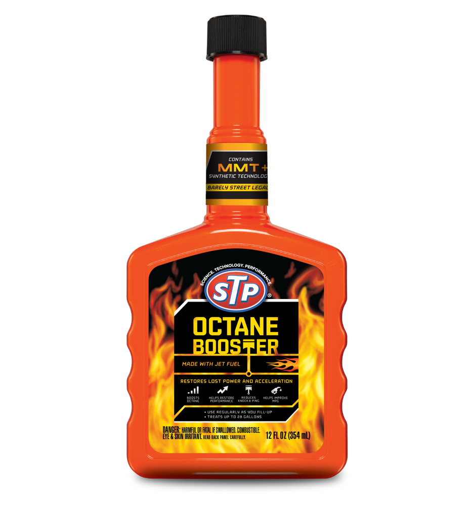 Stp Octane Booster Fluid Fuel Additive 12 Oz —