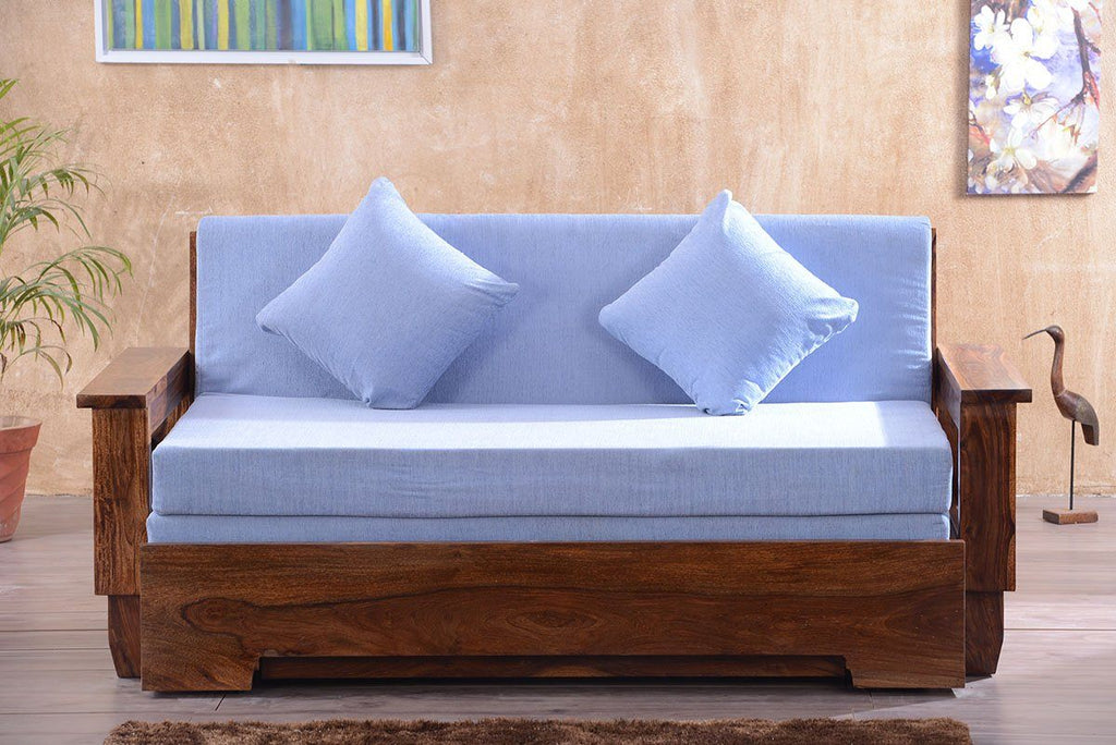 Buy Solid Wood Jodhpur Sofa Cum Bed Online In India Latest Sofa