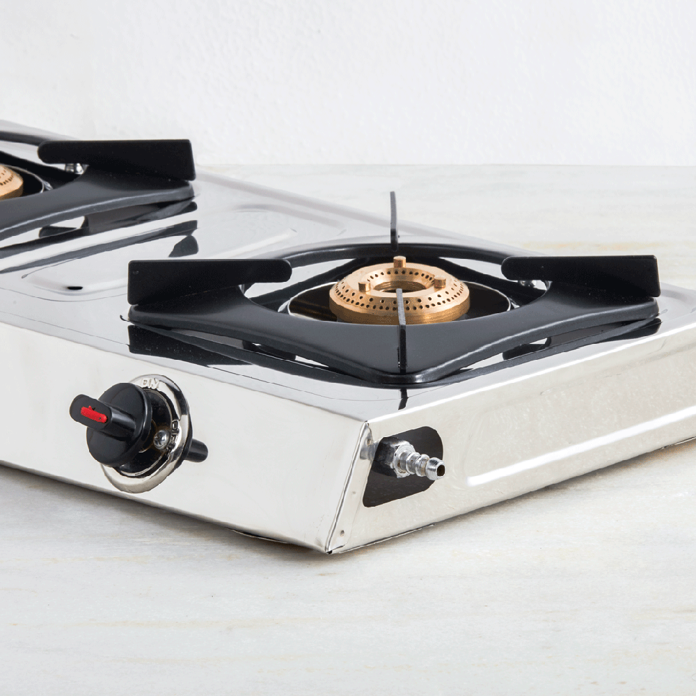 Lifelong 2 Burner Stainless Steel Gas Stove Lifelong Online