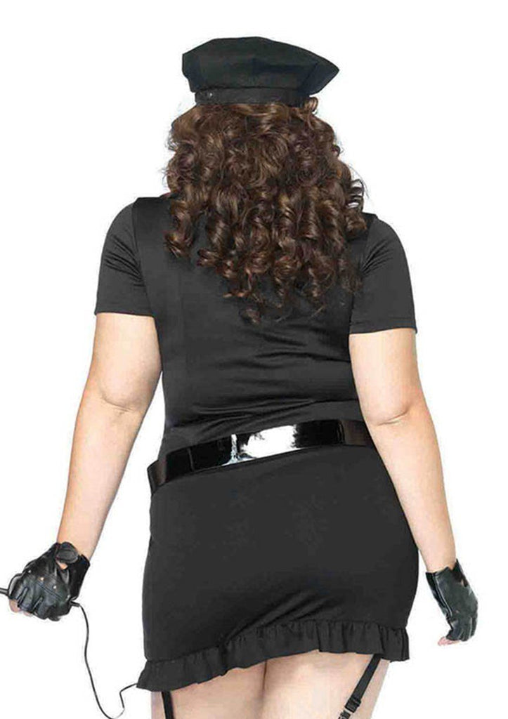 Cop Dirty Womens Sexy Police Officer Curvy Size Costume Disguises