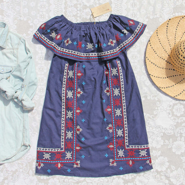 Driftwood Summer Dress In Navy Boho Summer Dresses From Spool 72