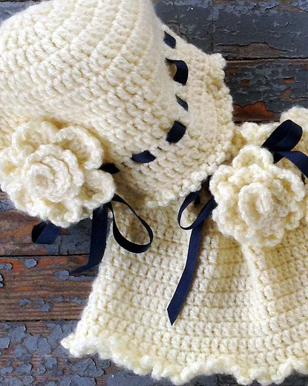 Beginner Hat And Mitten Set Crochet Pattern Maggies Crochet