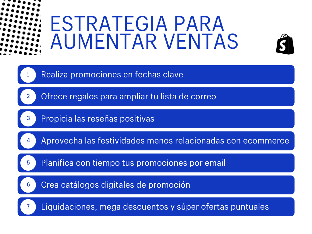 7 Estrategias Para Aumentar Ventas En 2022 Shopify México