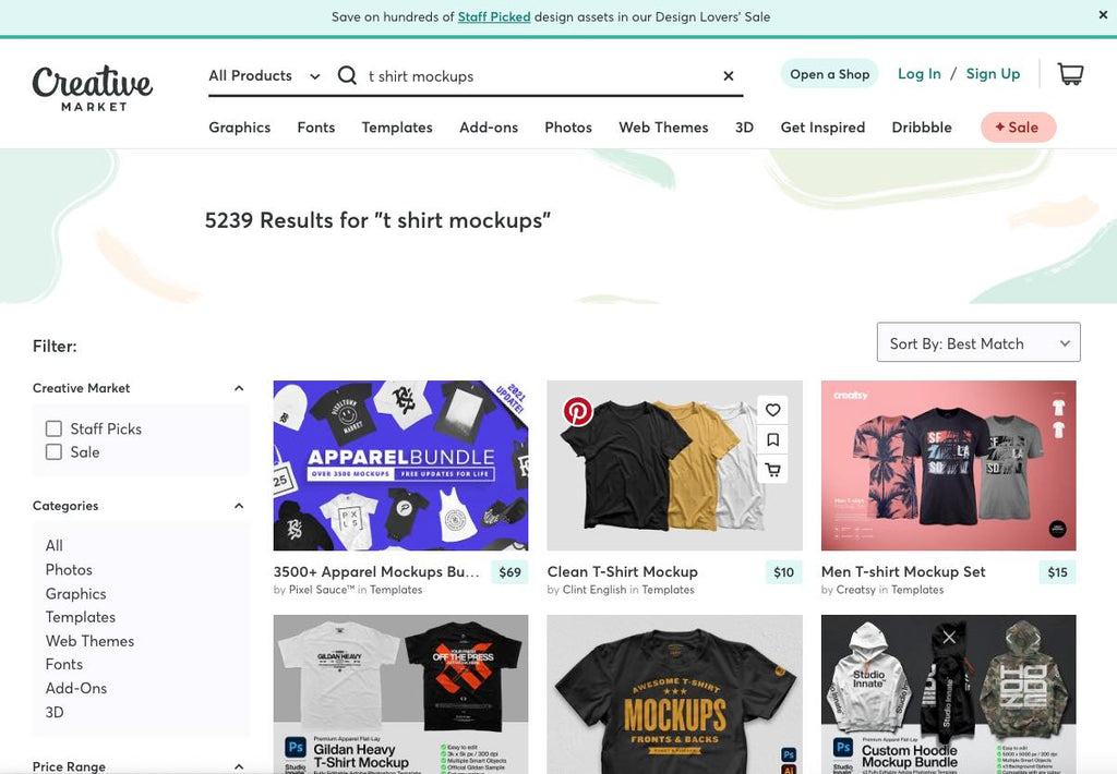 Mockups De Camisetas Las 22 Mejores Webs Para Crear Diseños 2023