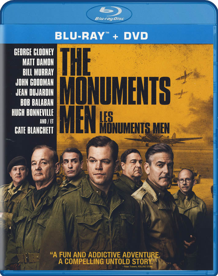 The Monuments Men Blu Ray Dvd Digital Hd Blu Ray Bilingual On