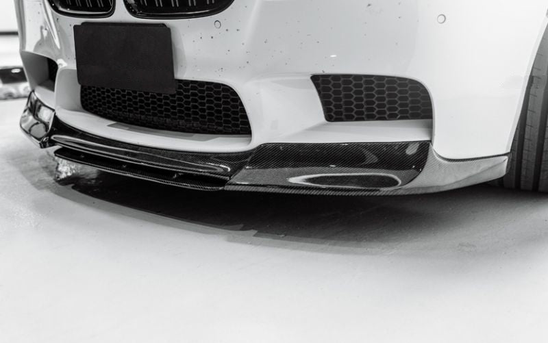 Bmw M5 F10 Vorsteiner Style Carbon Fibre Front Lip Spoiler Twenty