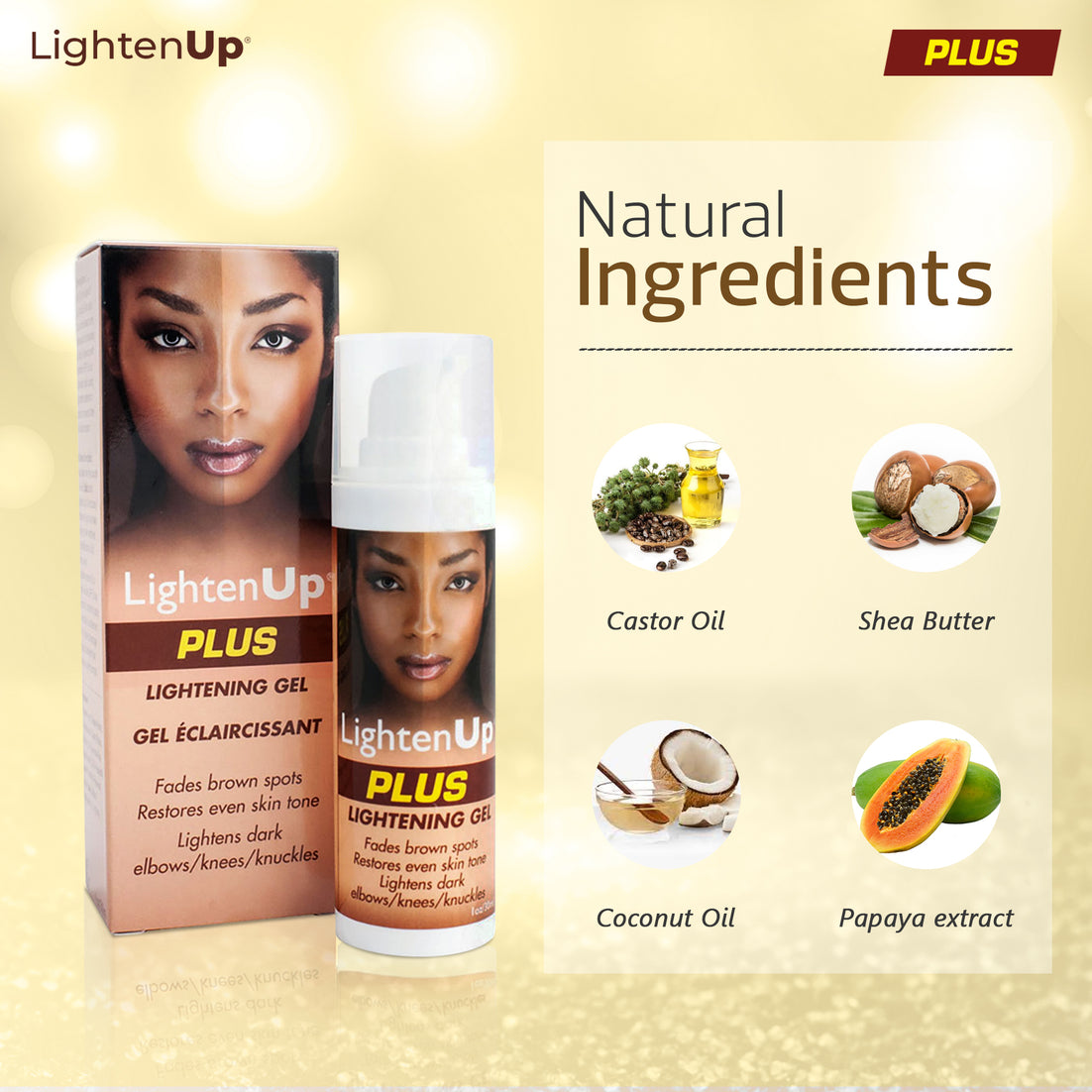 Omic Lightenup Plus Scented Lightening Gel Mitchell Brands