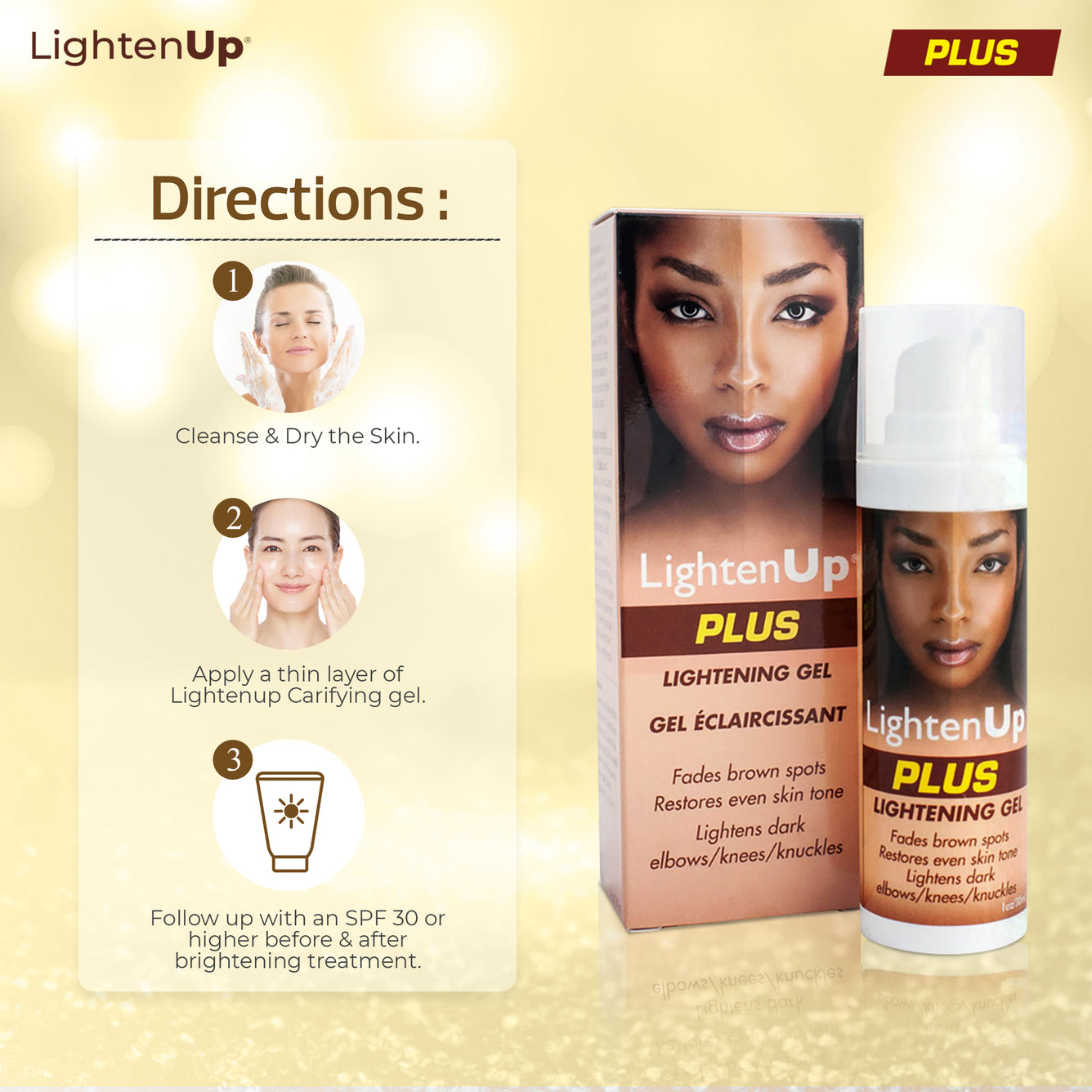 Omic Lightenup Plus Scented Lightening Gel Mitchell Brands