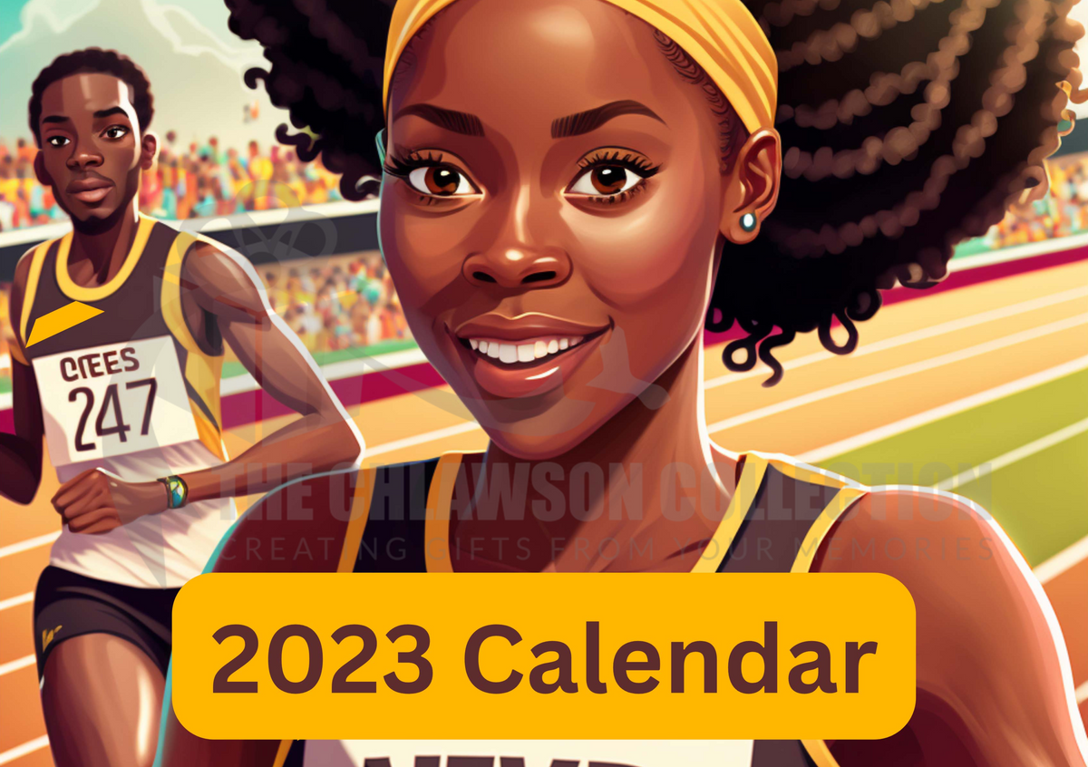 2023 Black History In Track And Field Calendar The Chlawson Collection