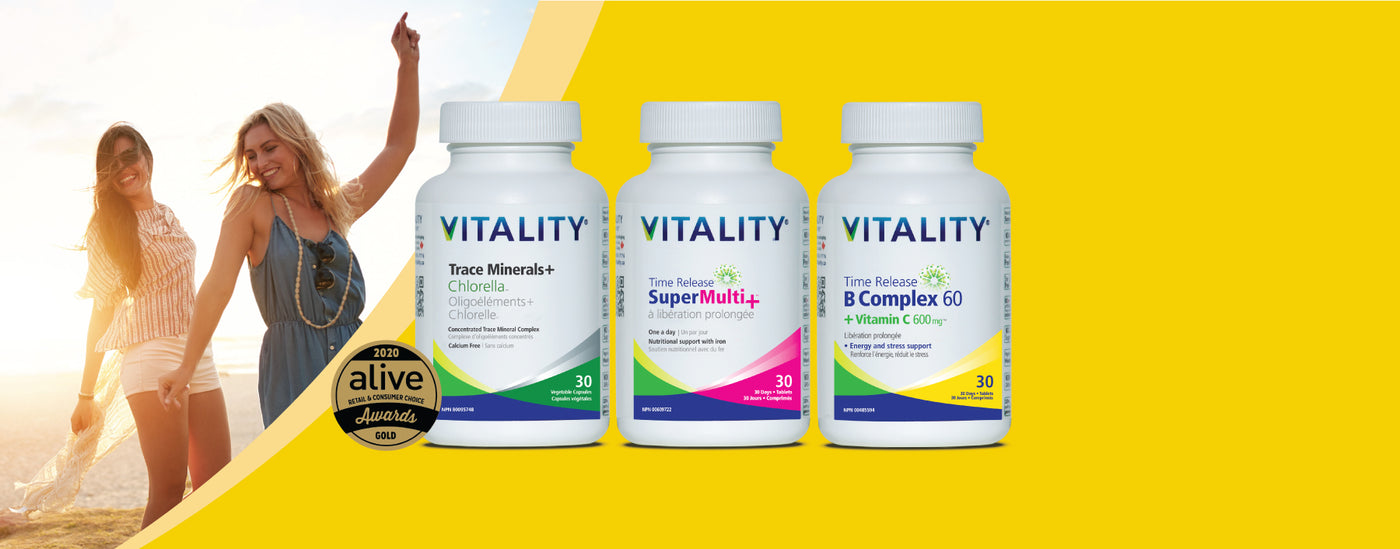 Vitality Award Winning Vitamins And Supplements