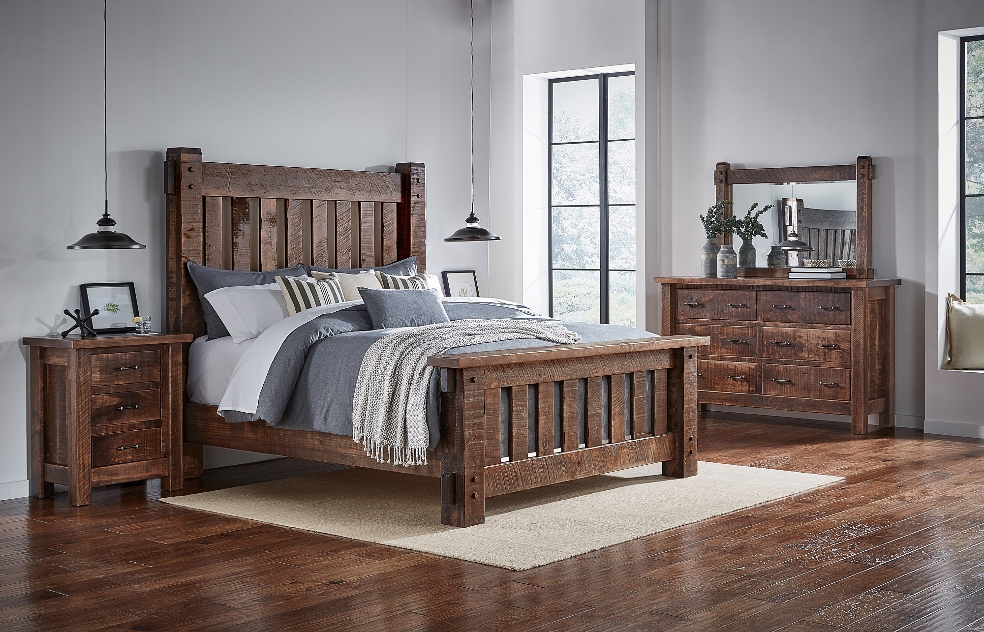 Houston Bed Sugar Creek Amish Furniture