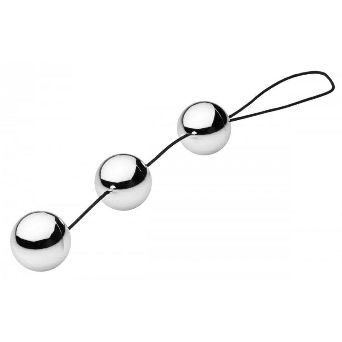 Triple Kegel Balls Silver 73g Ricky®