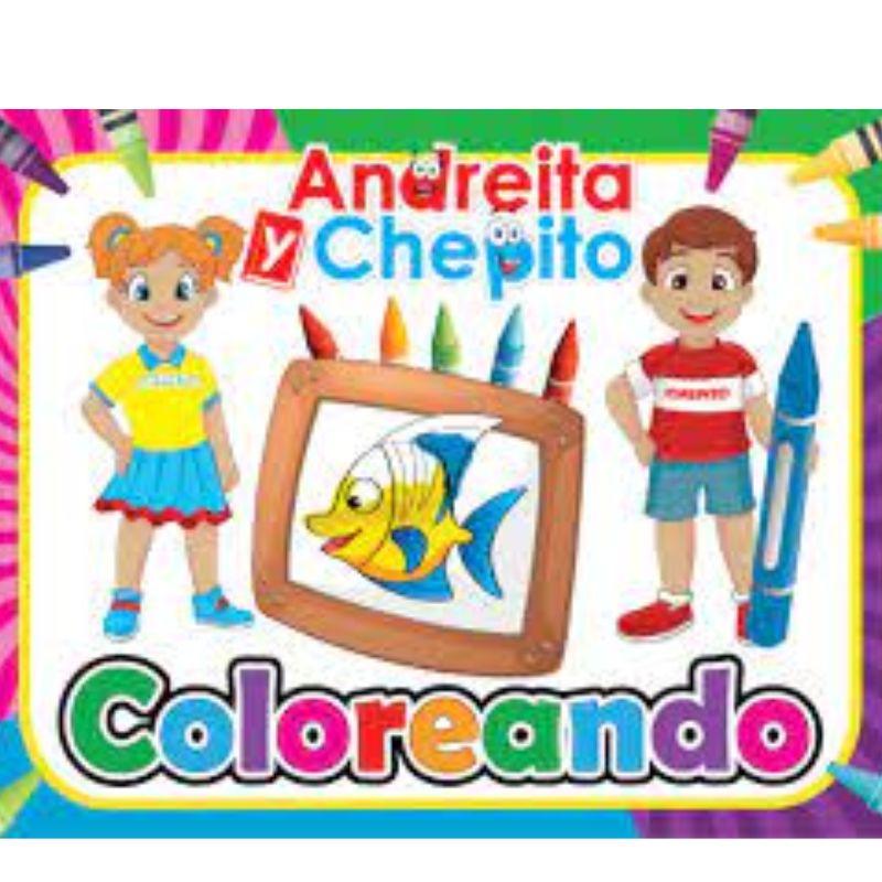 Ml Libro Coloreando Andreita Y Chepito