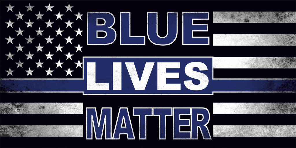 Blue Lives Matter Bumper Sticker