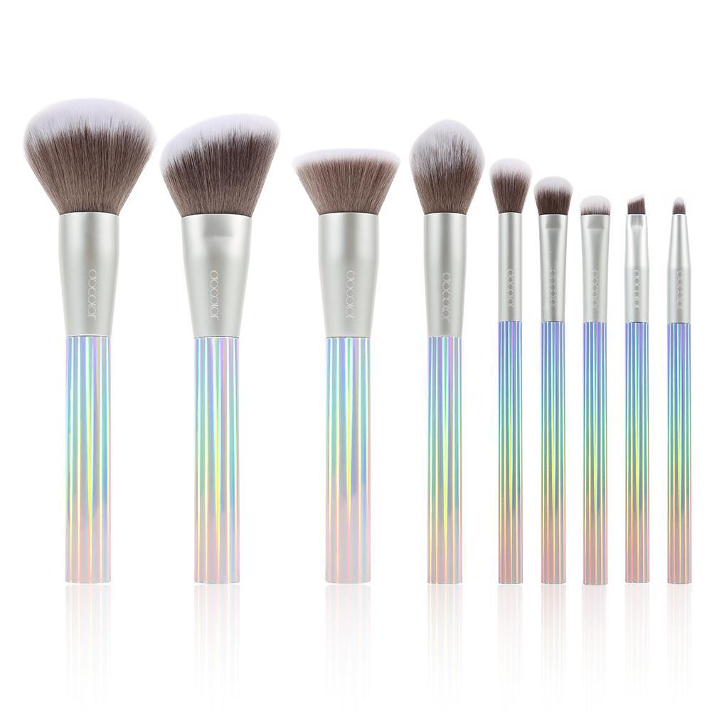 Aurora 9 Pieces Makeup Brush Set Docolor Popular Makeup Brushes