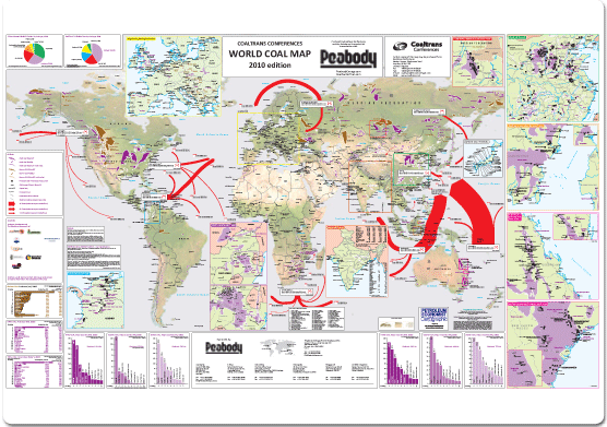 Coal Mining World Map