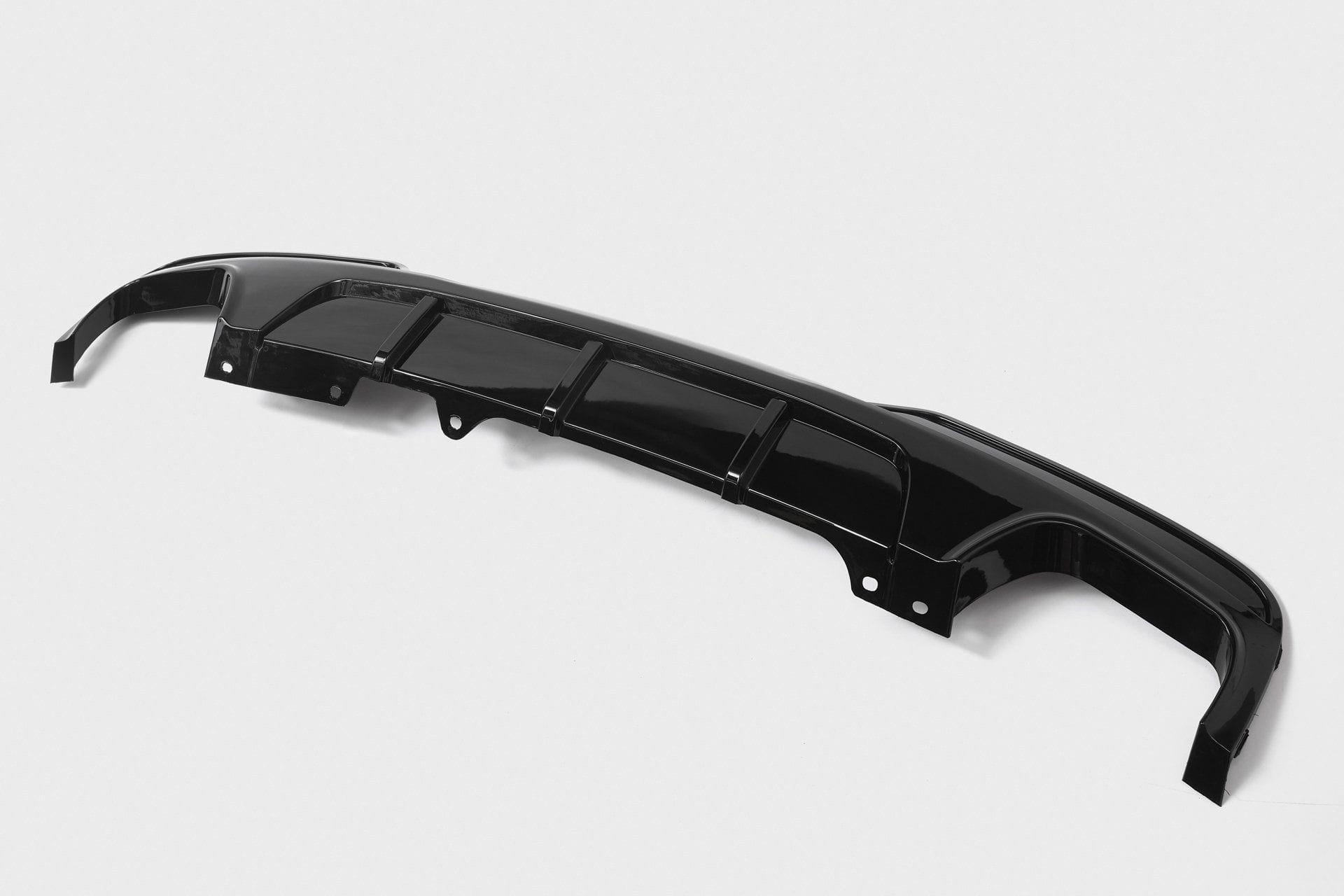 Bmw 5 Series M Performance Style Rear Diffuser F10f11 Twin Tailpi