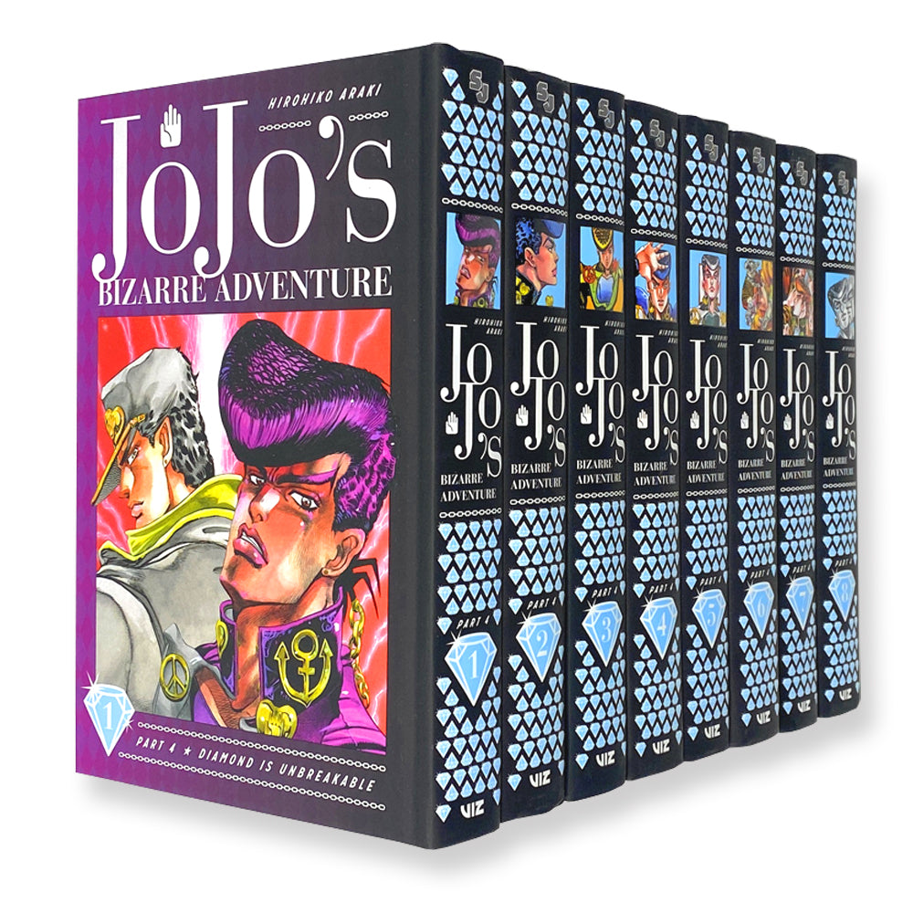 Jojos Bizarre Adventure Part 4 Diamond Is Unbreakable Vol 1 8 Collecti