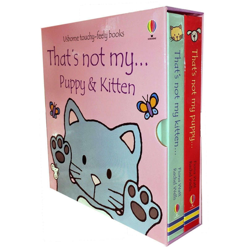 Usborne Touchy Feely Thats Not My Puppy And Kitten Collection 2 Books