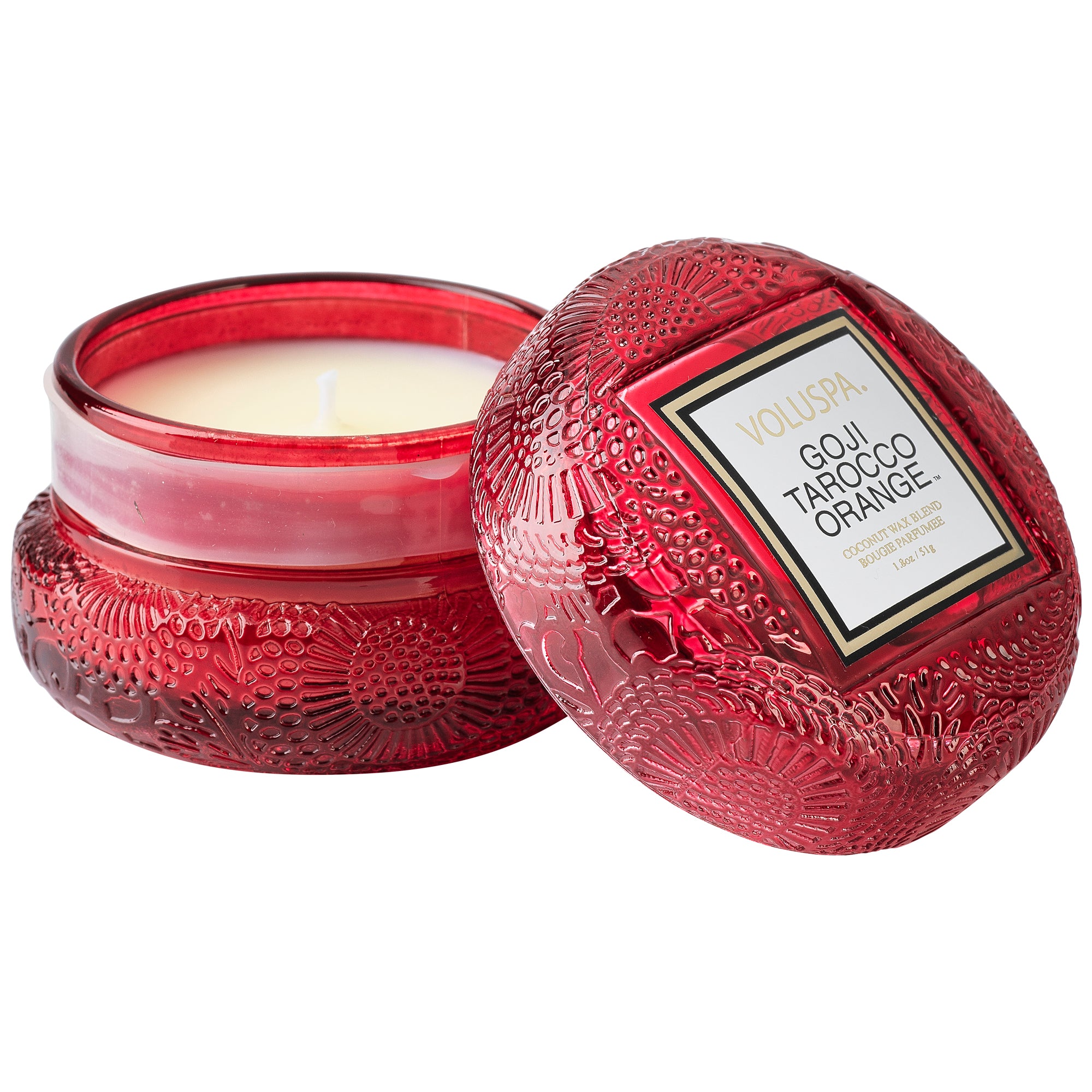 Goji Tarocco Orange Macaron Candle Voluspa