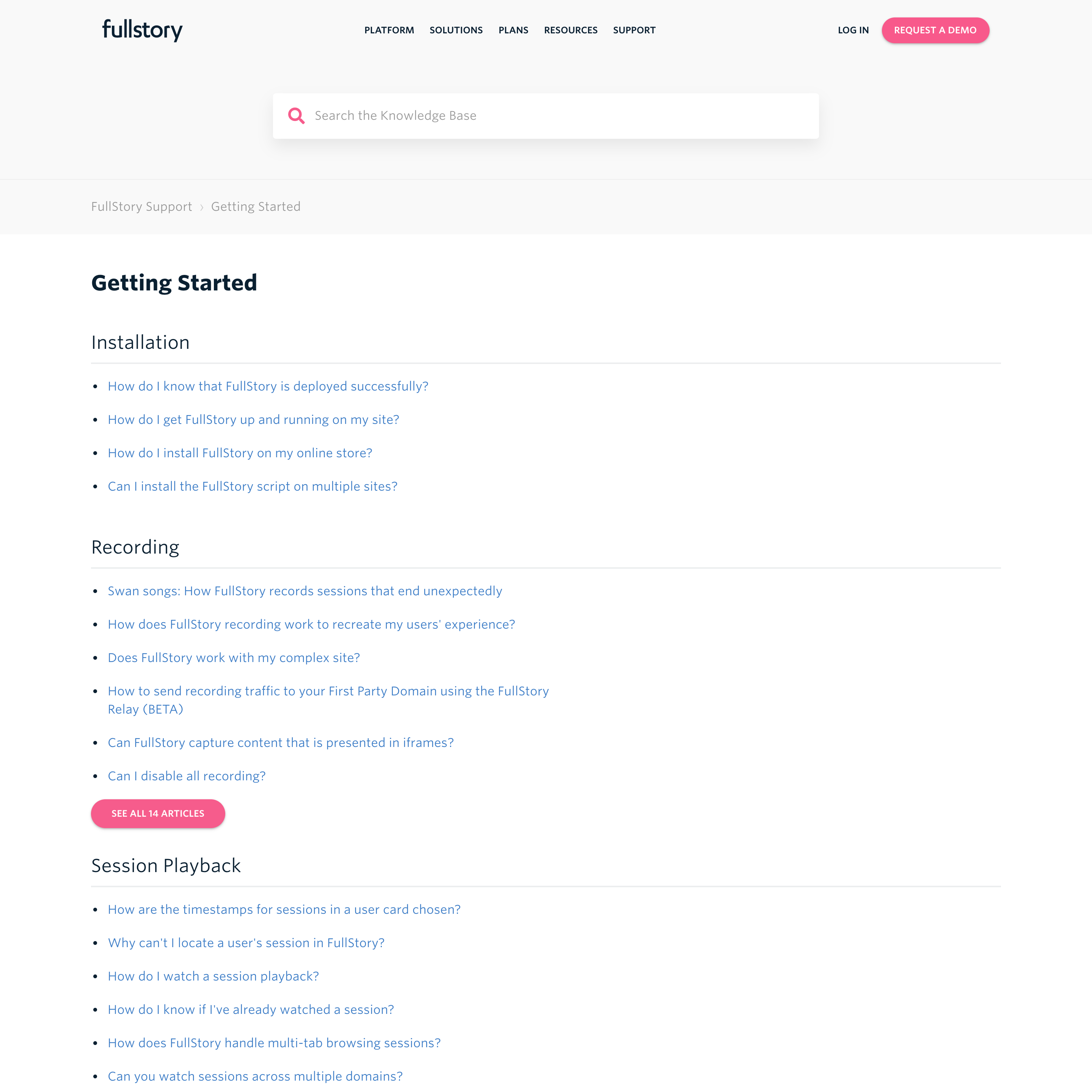 Zendesk Guide Examples Portfolio