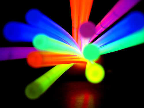 100 1000pcs Color Mixed Glow Sticks Party Glowsticks Bracelets Light N