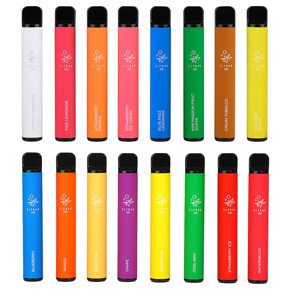 Elf Bar 800 Puffs Disposable Pod 550mah Decent Vape