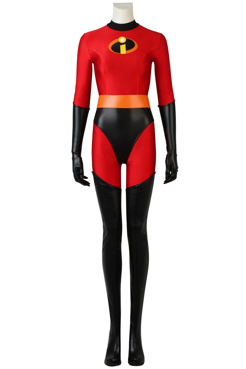 Incredibles 2 Elastigirl Helen Parr Cosplay Costume With Boots Aaacosplay