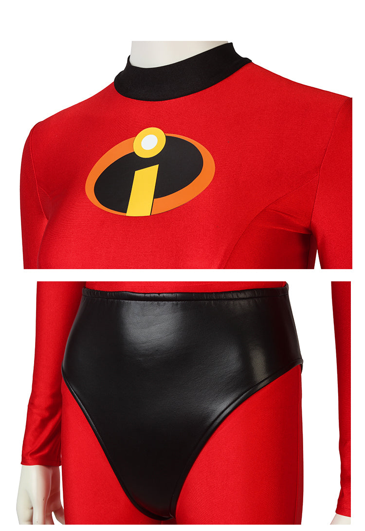 Incredibles 2 Elastigirl Helen Parr Cosplay Costume With Boots Aaacosplay