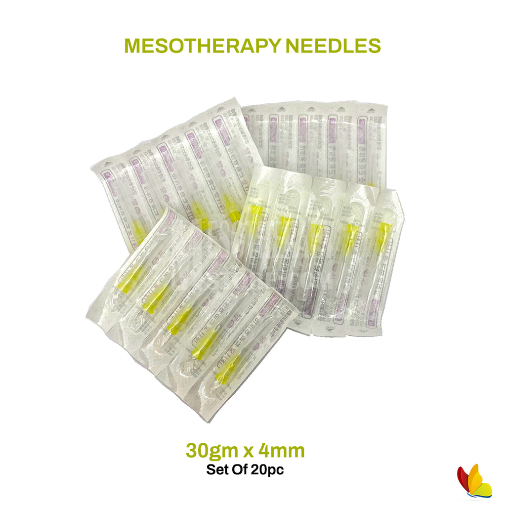 Mesotherapy Hypodermic Needles 30g X 4mm Mesotherpay Store