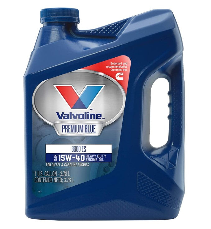 Valvoline Premium Blue 8600 Es Heavy Duty Sae 15w 40 Diesel Engine Oil