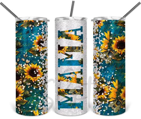 Mama Sunflower Tumbler Transfer Southern Designs And Transfers