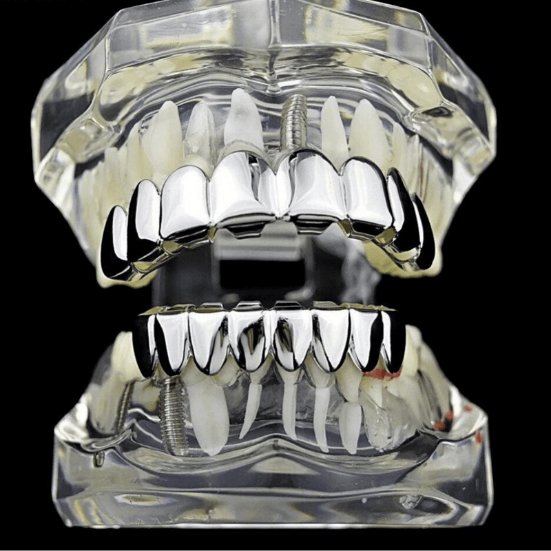 8 Tooth Premium Grillz 14k Iceci