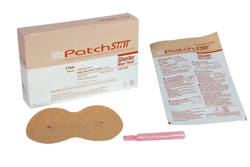 Iontopatch Stat Patchvial 80ma Min Pack Of 6 Zynex