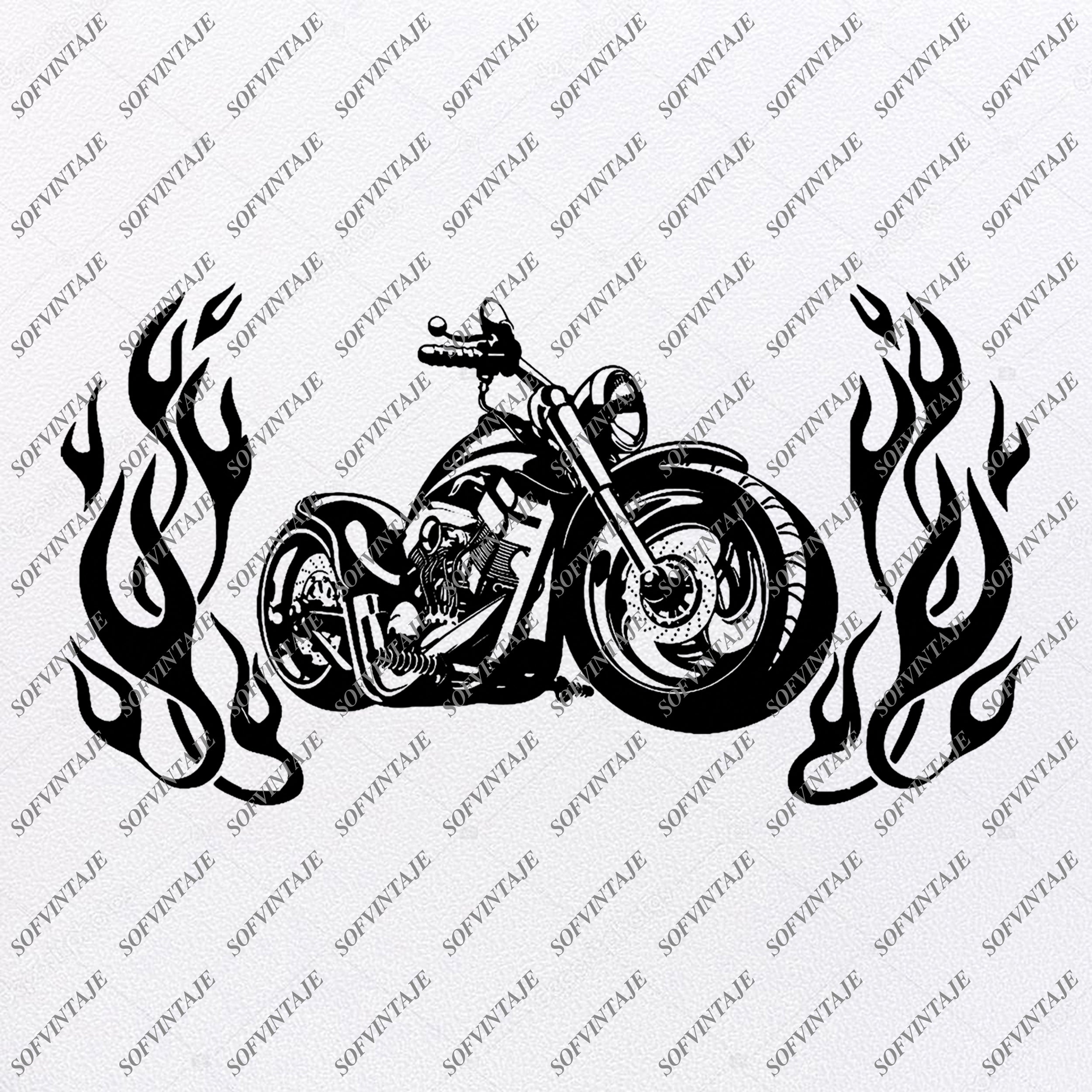 Svg Files Harley Davidson Motorcycle Svg Free 238 Svg File For Cricut