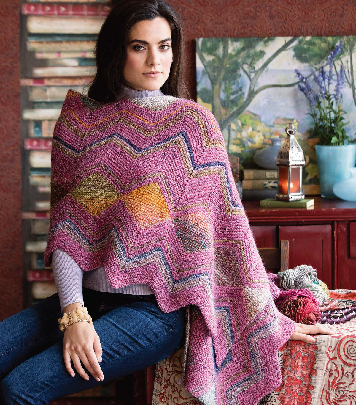 Timeless Noro Knit Shawls Crazy For Ewe