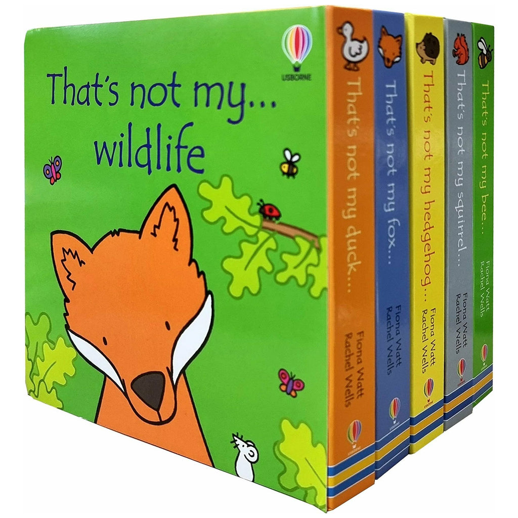 Usborne Thats Not My Wildlife Collection 5 Books Set Touchy Feely Boa