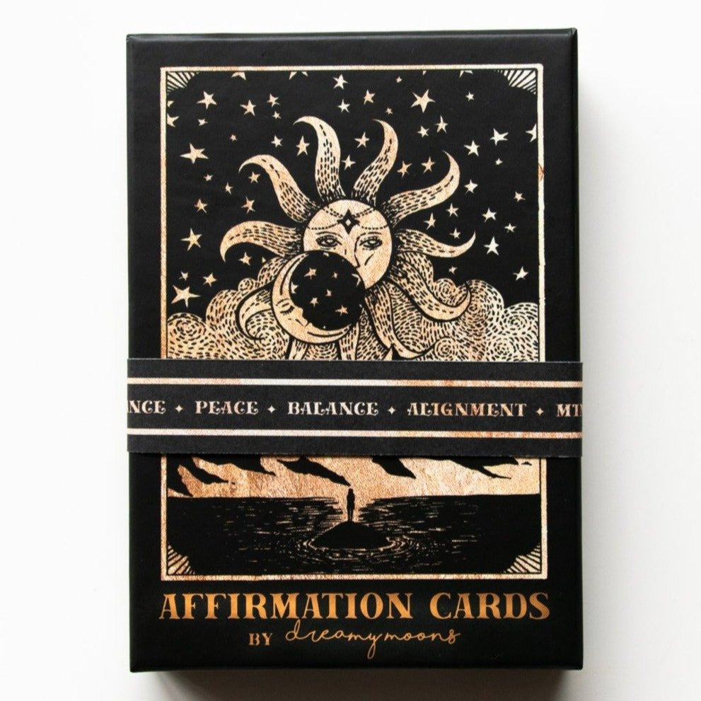 Buy Dreamy Moons Affirmation Cards Abicus