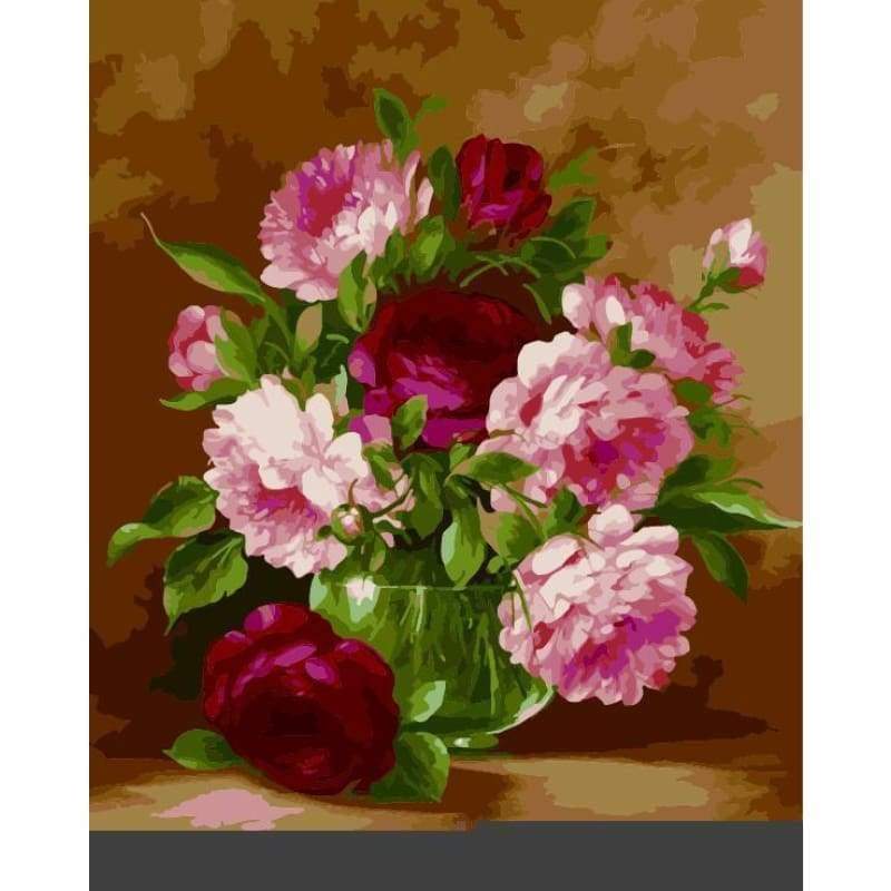 Flower Diy Paint By Numbers Kits Zxe621 Craft Painting