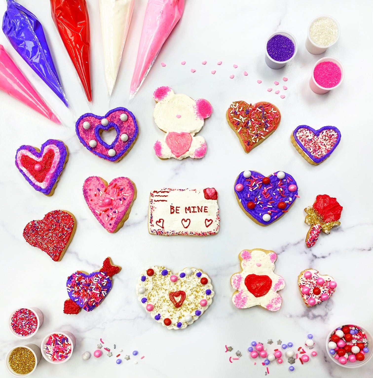 Be My Valentine Cookie Decorating Kit Celebrations In The Kitchen