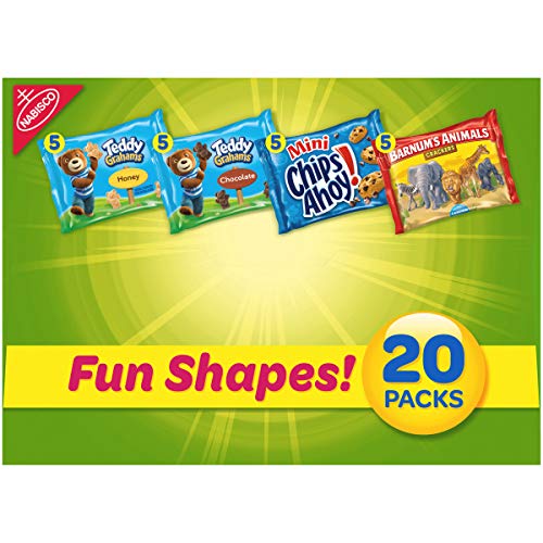 Nabisco Fun Shapes Variety Pack Barnums Animal Crackers Teddy Graham