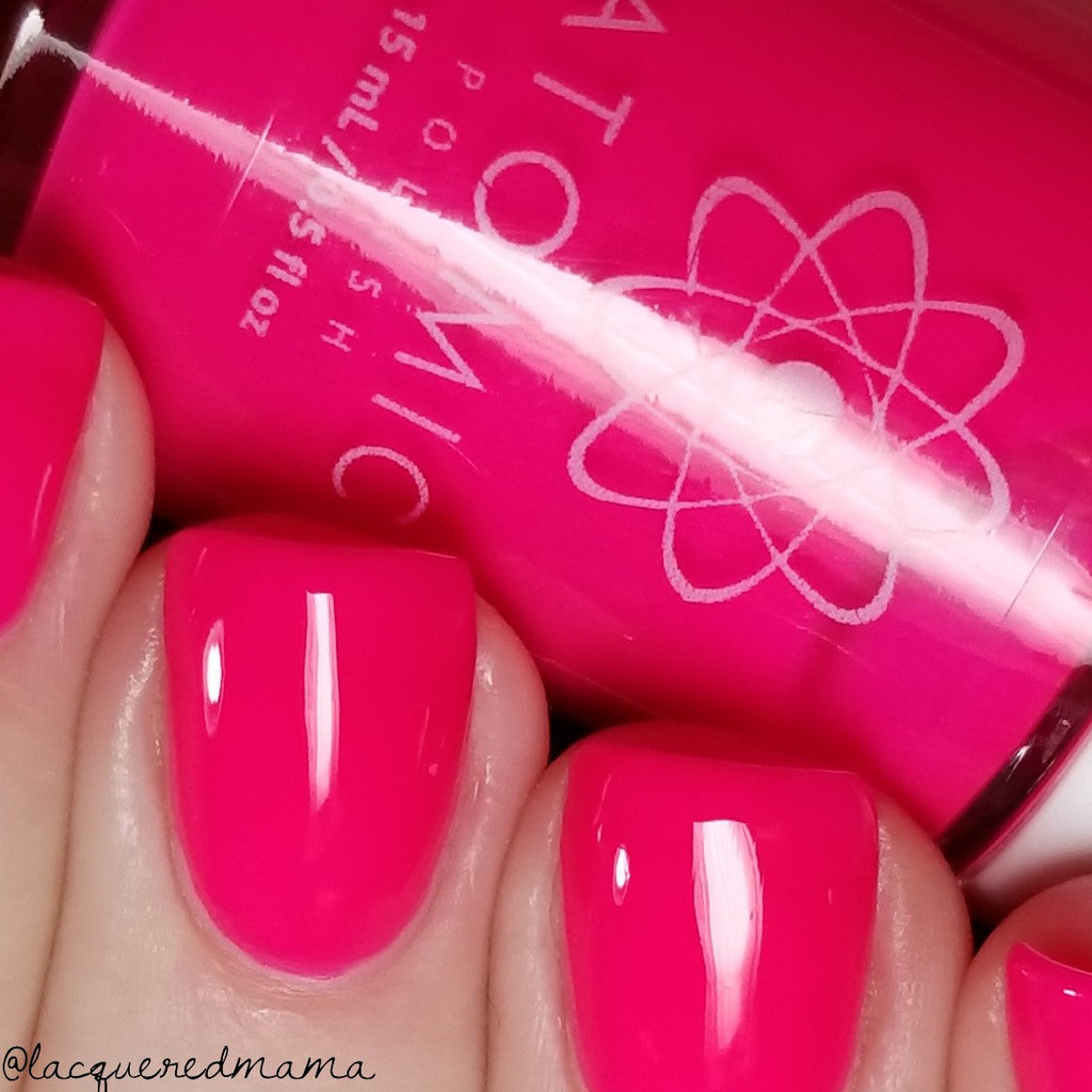 Neon Ne Hot Pink Atomic Polish