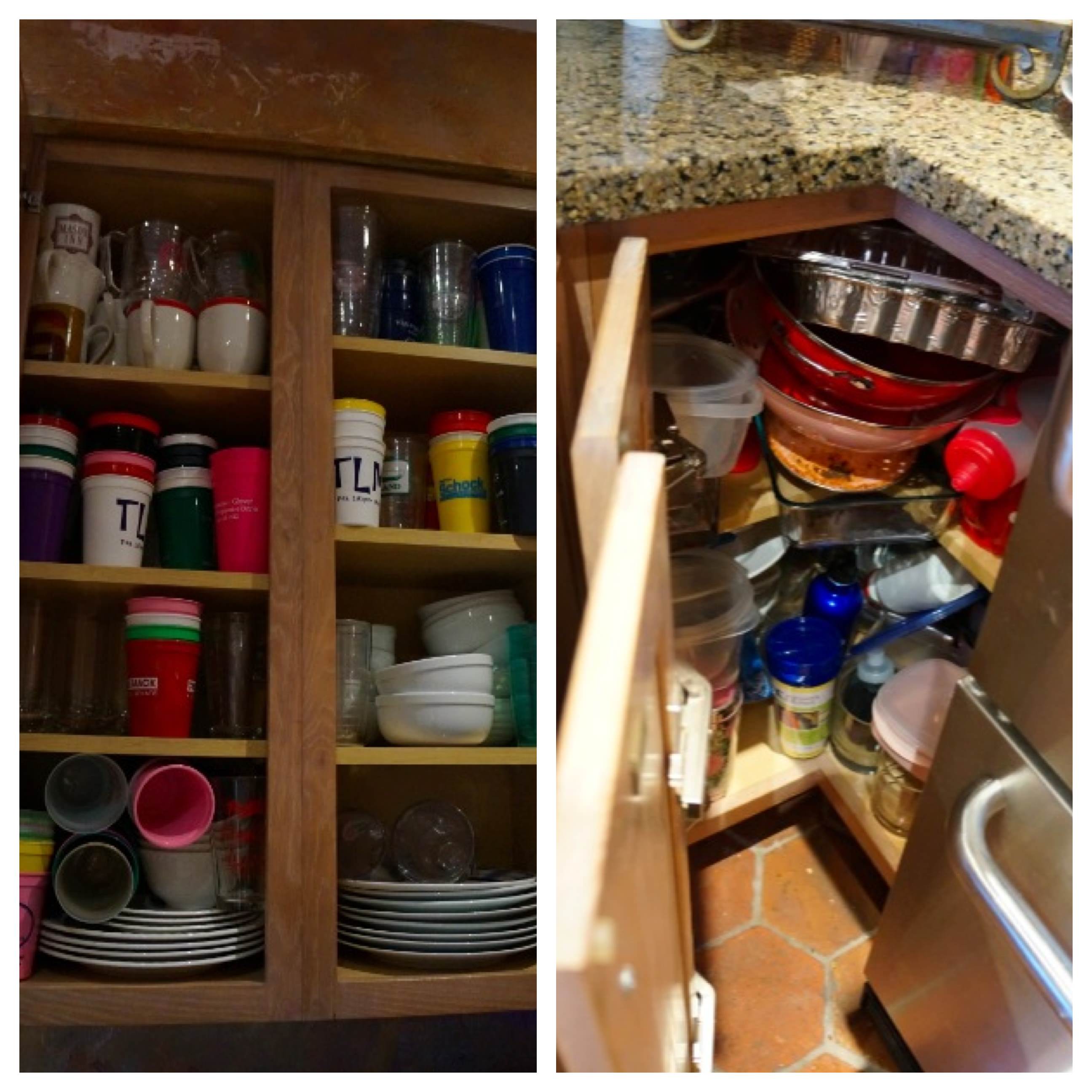 Unorganized Kitchen