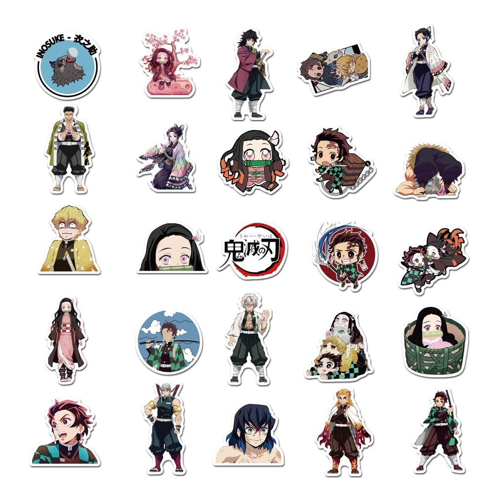 Demon Slayer Kimetsu No Yaiba Stickers Arothy