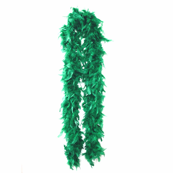 Buy Feather Boas Bulk Green Plush Feather Boas