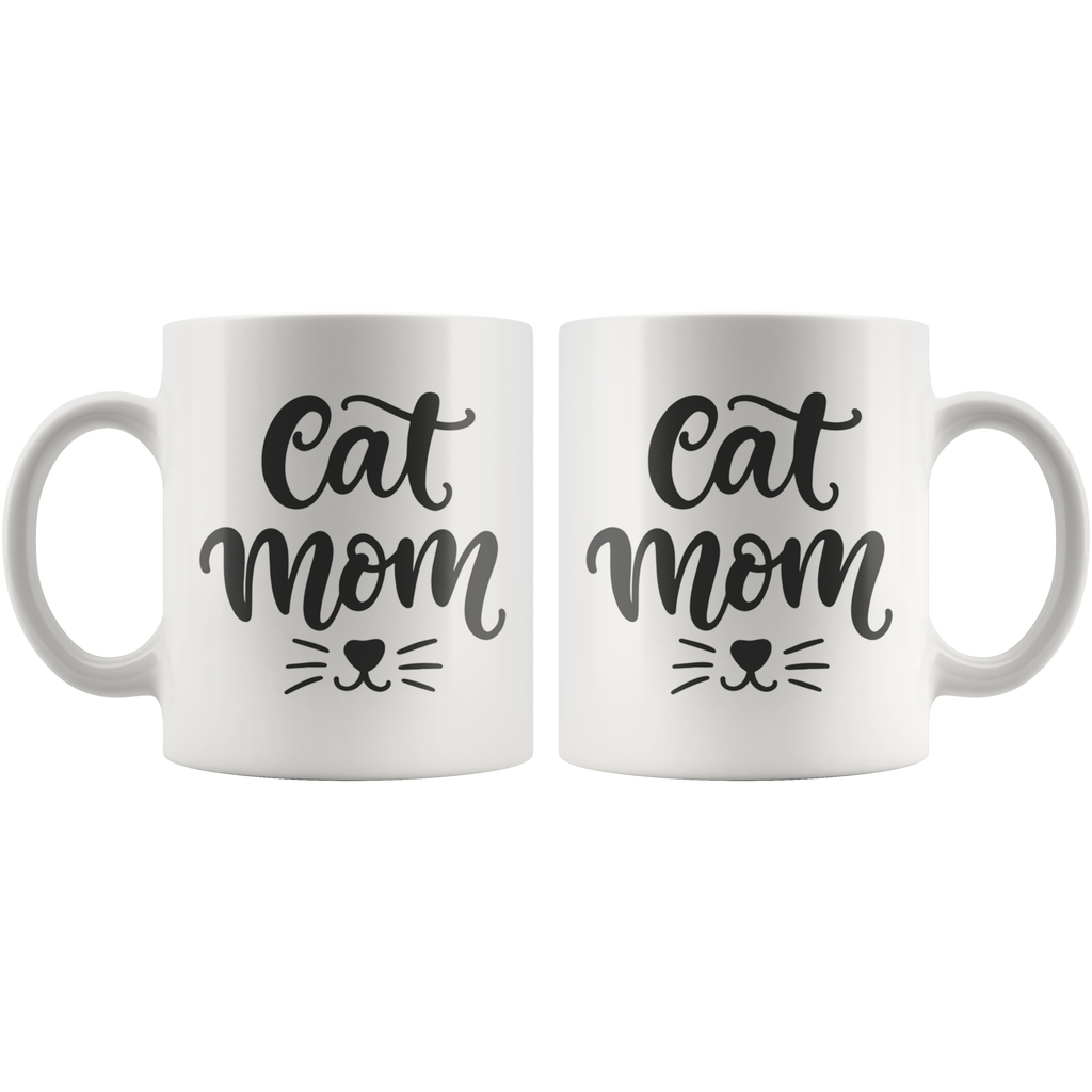 Cat Mom Mug Cute Cat Nation