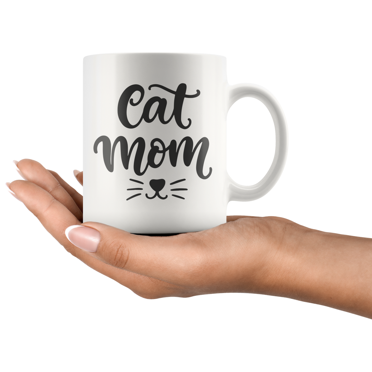 Cat Mom Mug Cute Cat Nation