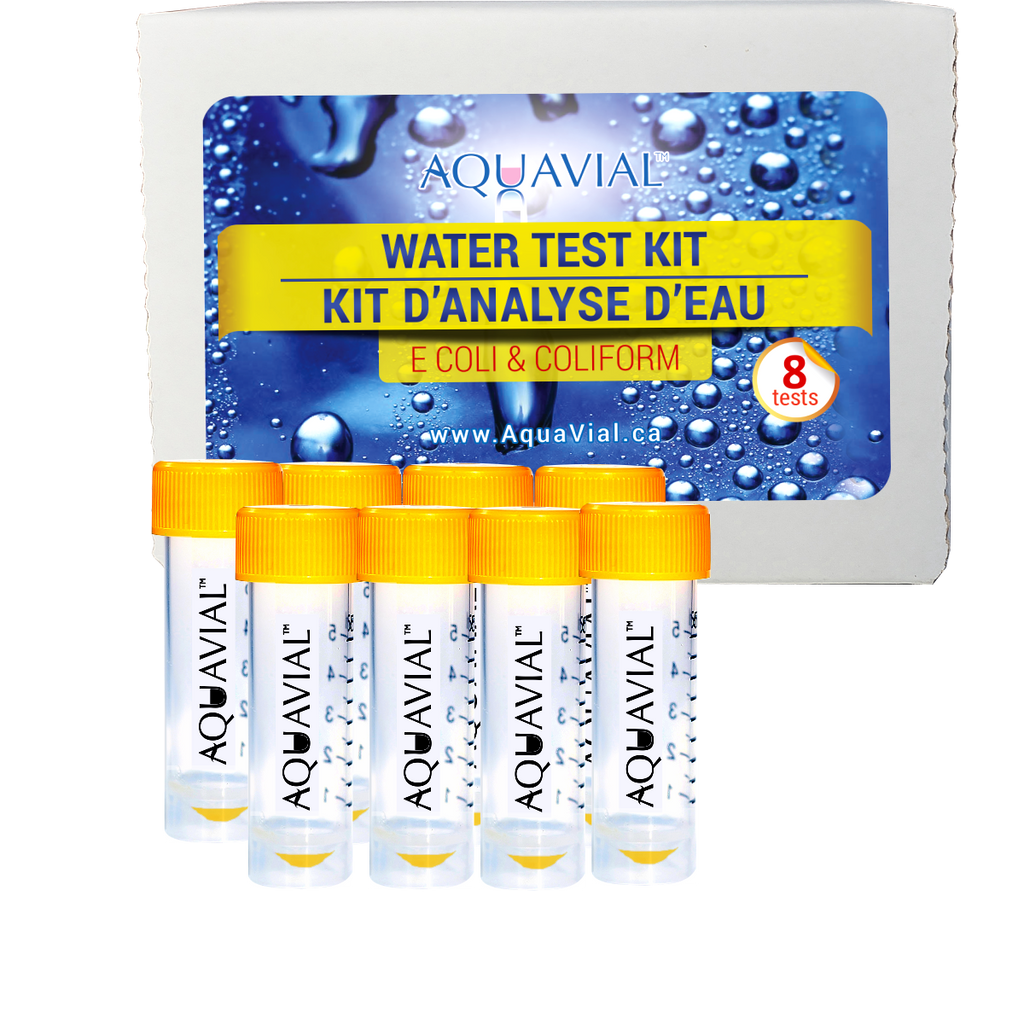 Aquavial Water Test Kit E Coli And Coliform Aquabsafe