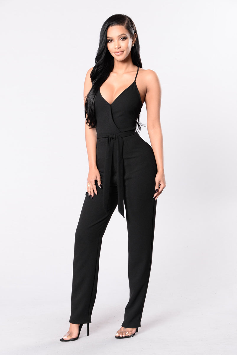 Dynamite Crush Jumpsuit Black Fashion Nova Jumpsuits Fashion Nova